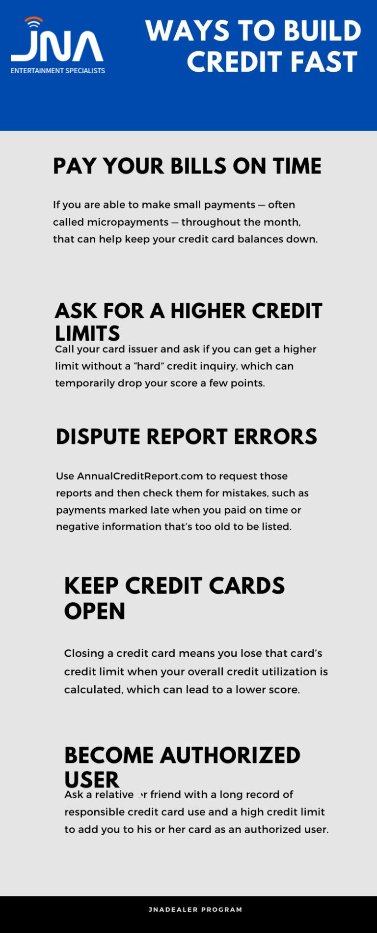 Ultimate Guide: How to Maintain Credit Score in Good Standing? - JNA
